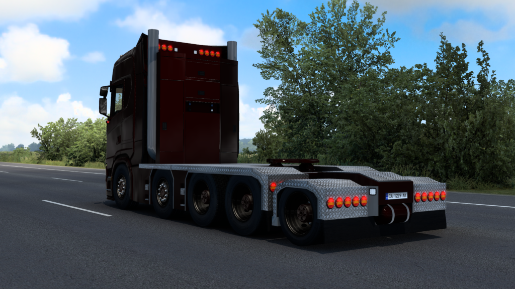 Custom 5axle Heavy Scania Next Genetarion Chassis - V Mourtos Design
