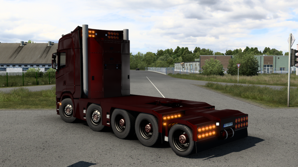 Custom 5axle Heavy Scania Next Genetarion Chassis - V Mourtos Design