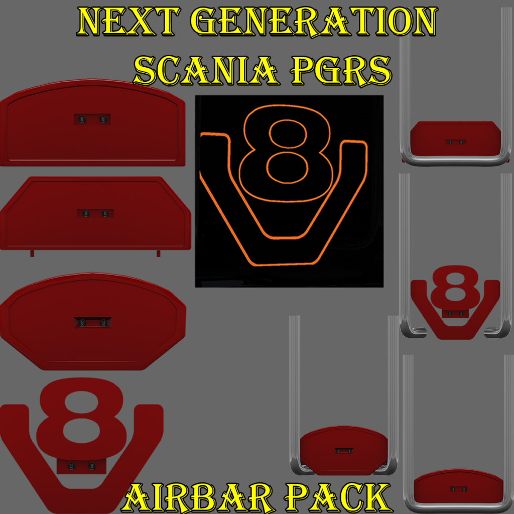 Airbar Pack for Scania Next Generation PGRS & NGT - V Mourtos Design