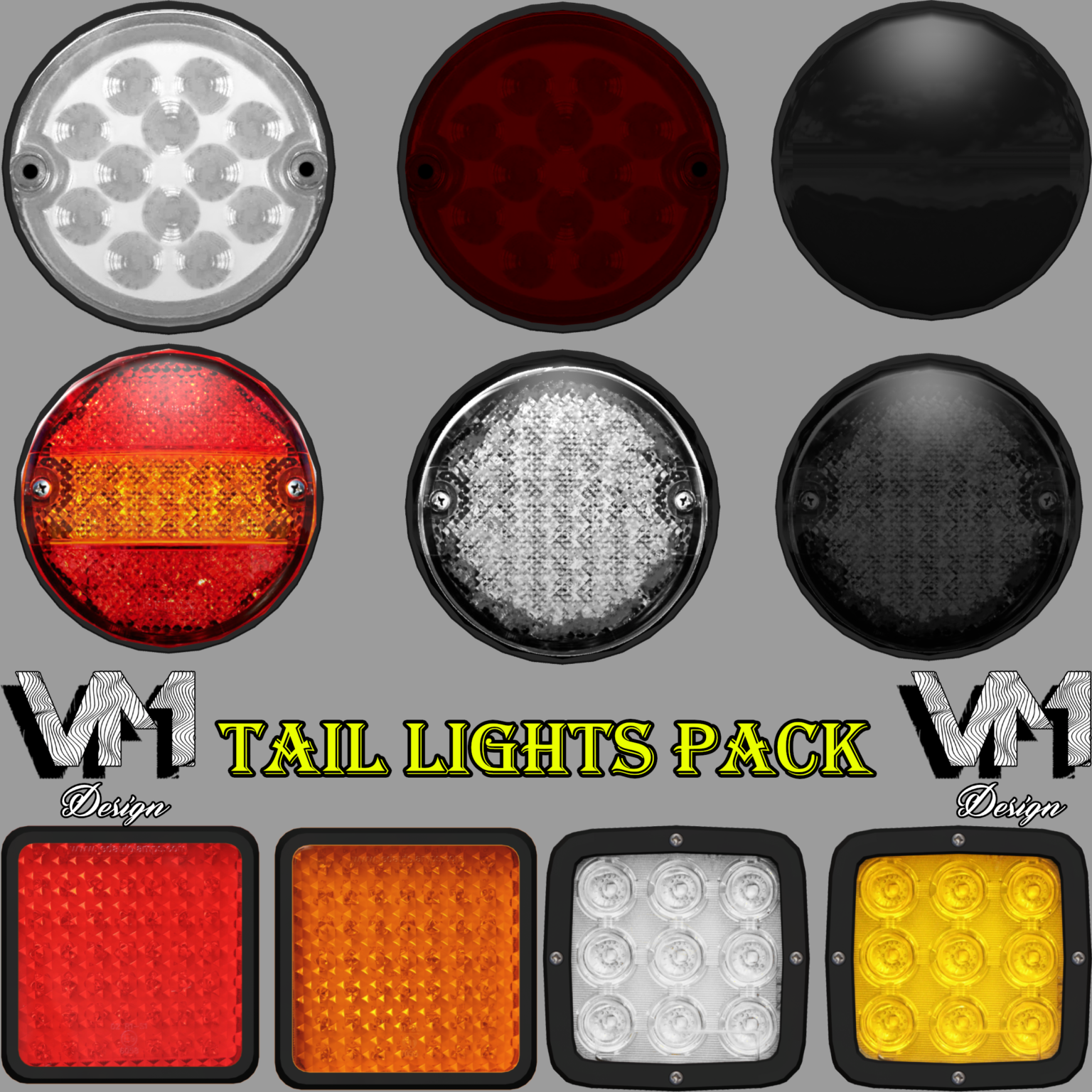Tail Light Pack - V Mourtos Design