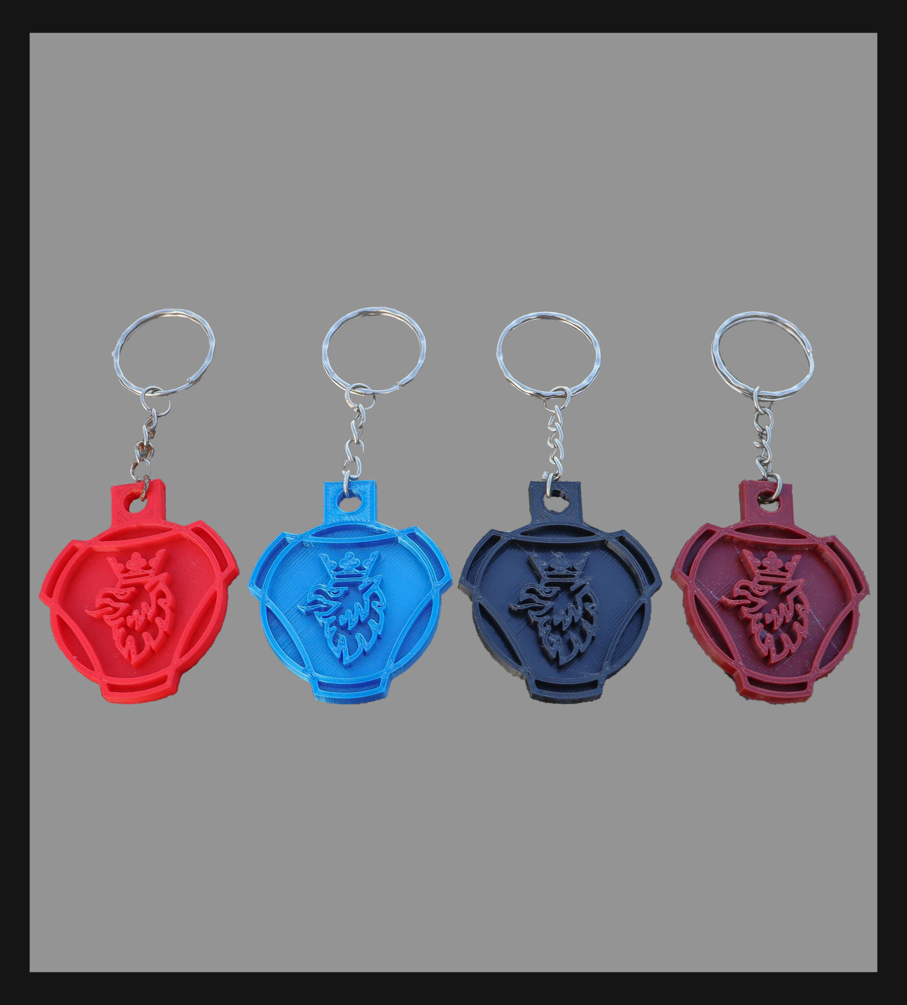 🔹 Scania Griffin Keychain - V Mourtos Design